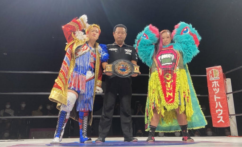 【仙女】橋本千紘 vs 水波綾＜結果速報：9.3(土)新木場1stRING大会＞ | プロレスTODAY